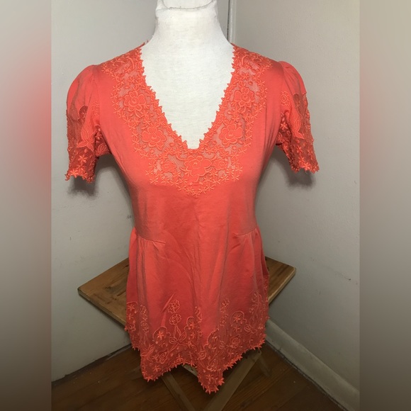 Sundance | Tops | Sundance La Vida Lace Trim Top | Poshmark
